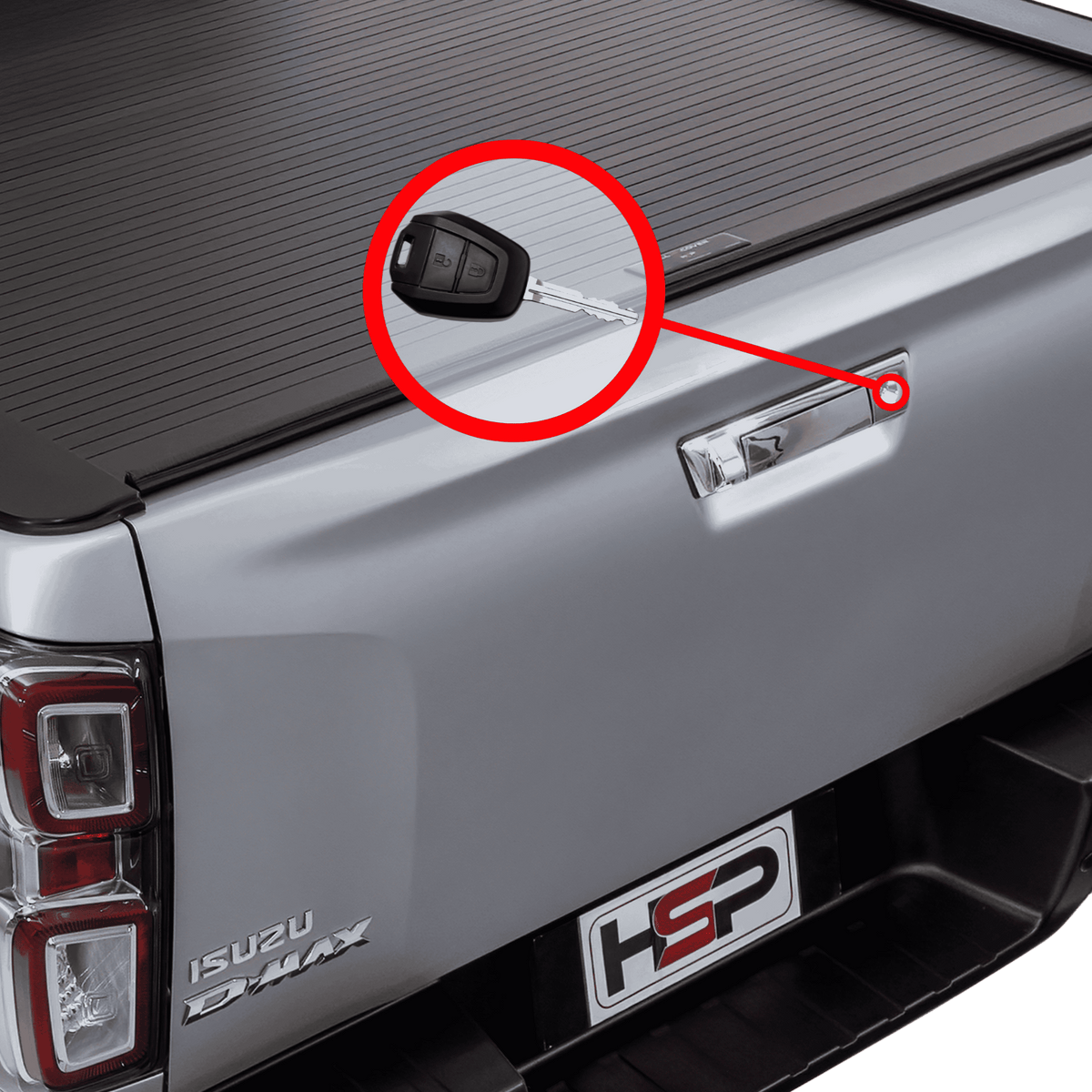 Isuzu D-Max Gen 2 & 3 TailLock Tailgate Lock Kit – PRO4x4