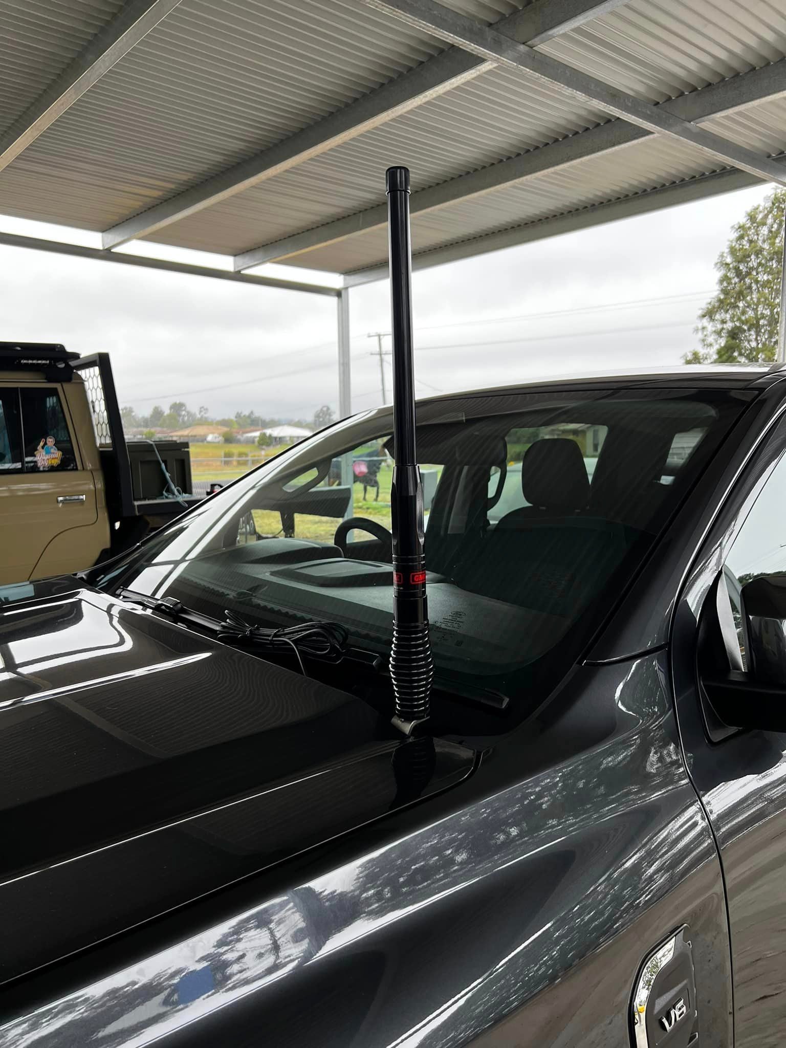 Pirate Camp Co Aerial Bonnet Mount 22+ Next Gen Ford Everest and Range ...