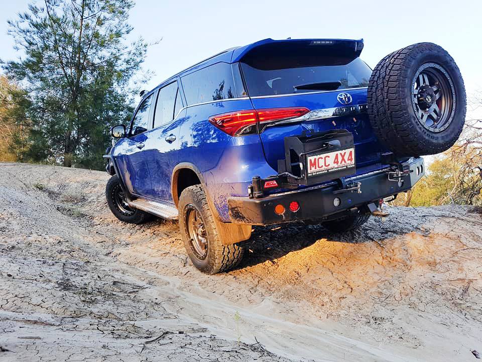MCC4x4 Rear Wheel Carrier Bar Toyota Fortuner 2015+ – PRO4x4