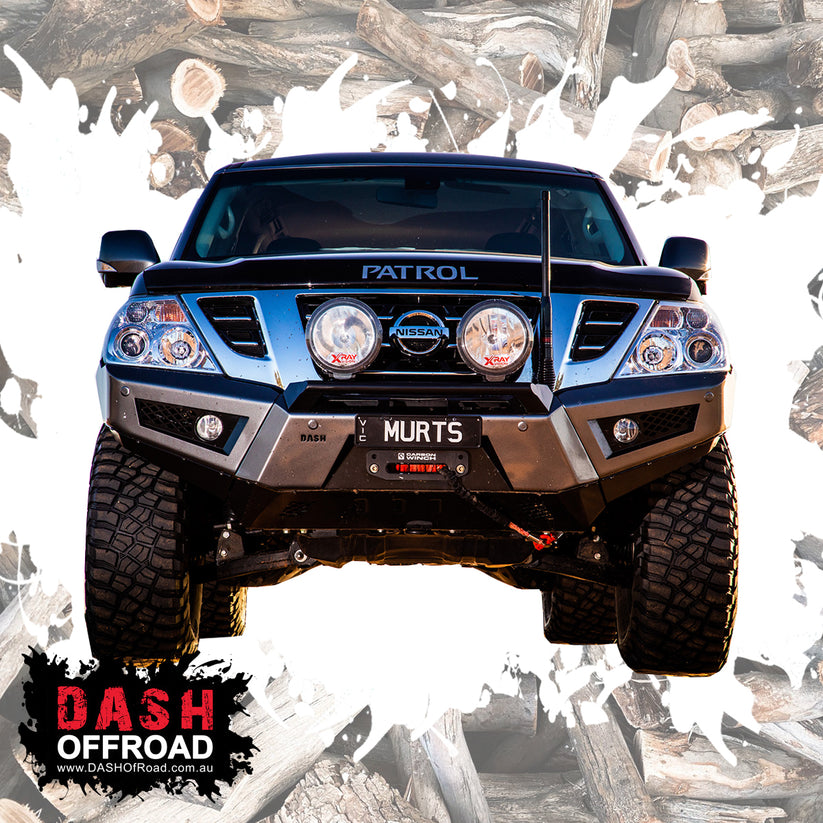 DASH OFFROAD Y62 NISSAN PATROL PREDATOR FRONT BAR FOR SERIES 1-4 – pro4x4