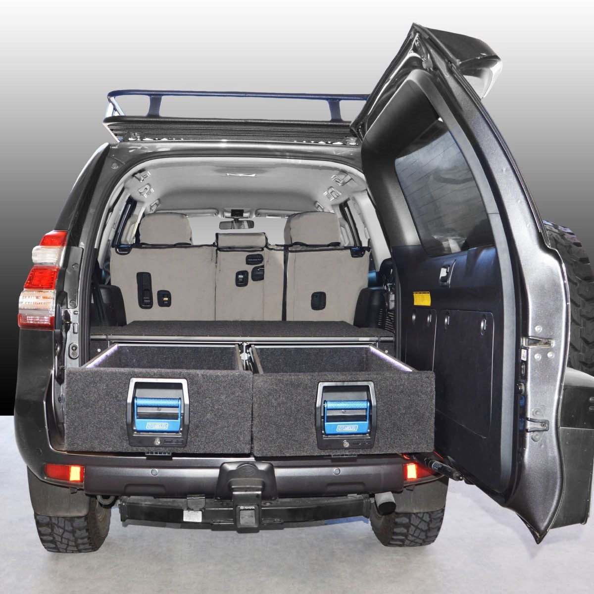 MSA4x4 Toyota Landcruiser Prado 150 Dual Drawer System – PRO4x4