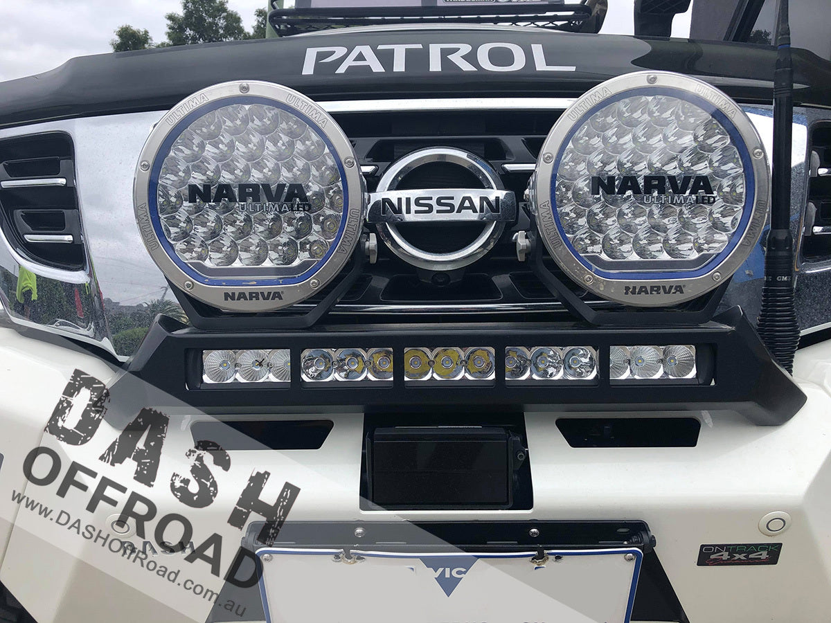DASH OFFROAD Y62 NISSAN PATROL PREDATOR FRONT BAR FOR SERIES 5 – pro4x4