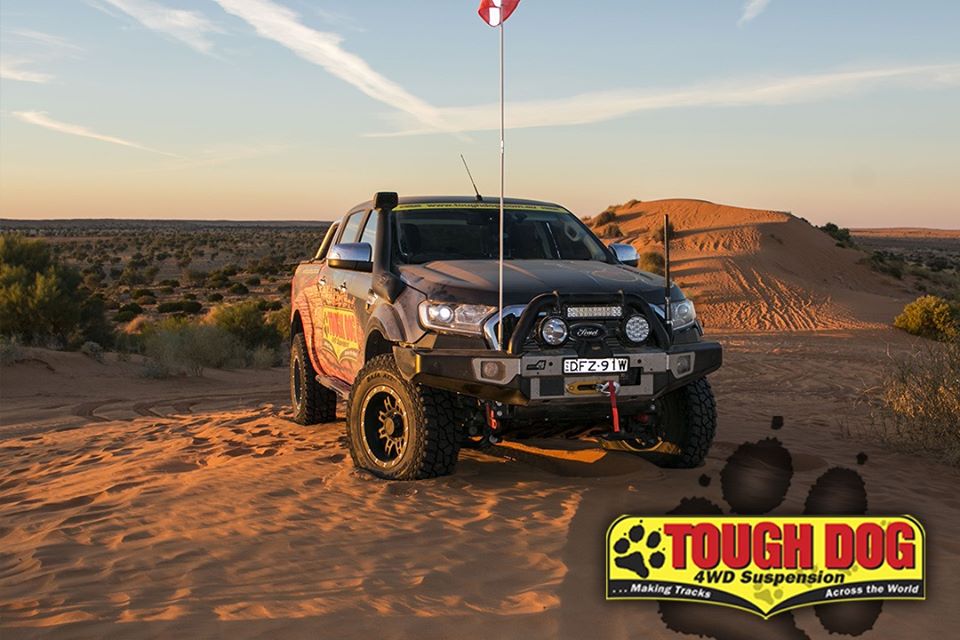 TOUGH DOG FORD RANGER PX RANGER 2011 - 2018 FOAM CELL SUSPENSION LIFT ...